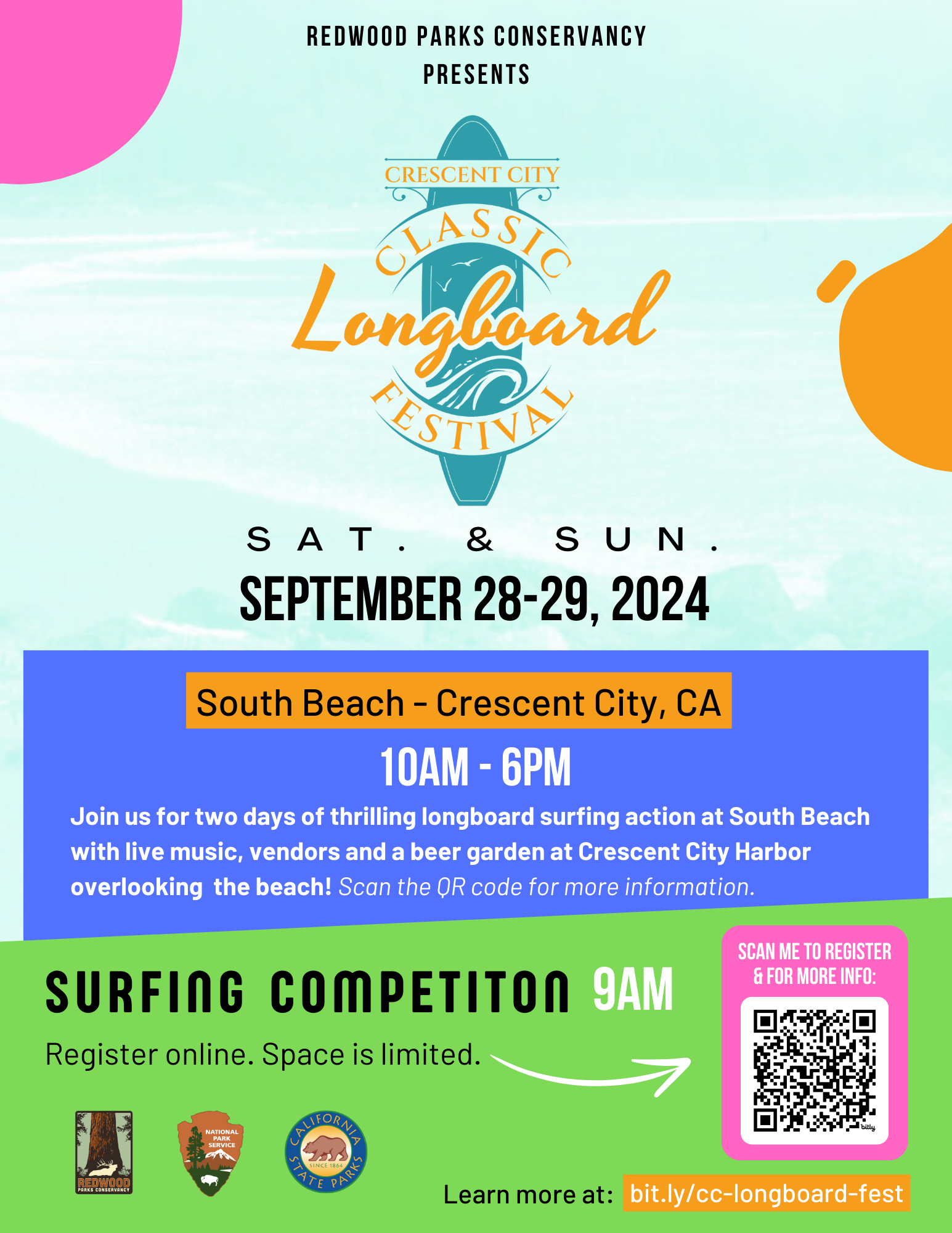 Crescent City Classic Longboard Surf Competition & Festival | Redwood ...